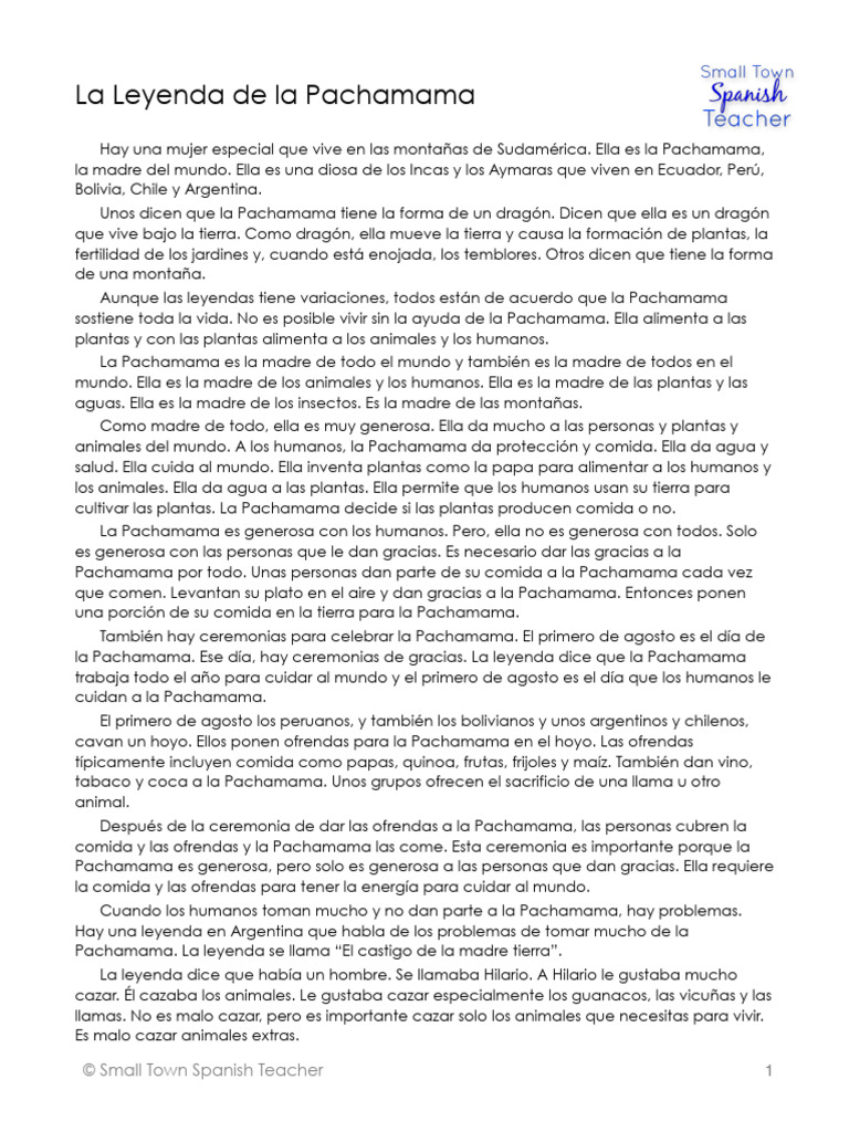 3 7 Pacha Mama | PDF