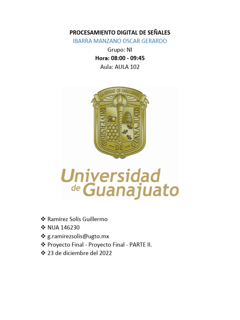 Proyecto Final PARTE II | PDF | Tecnología