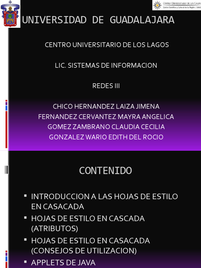 Guía de CSS y Java para Webmasters | PDF