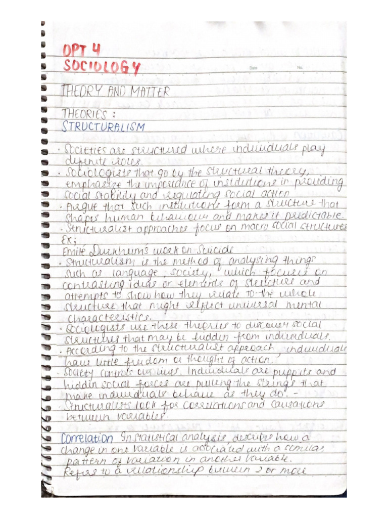 Sociology Notes Part 1 | PDF