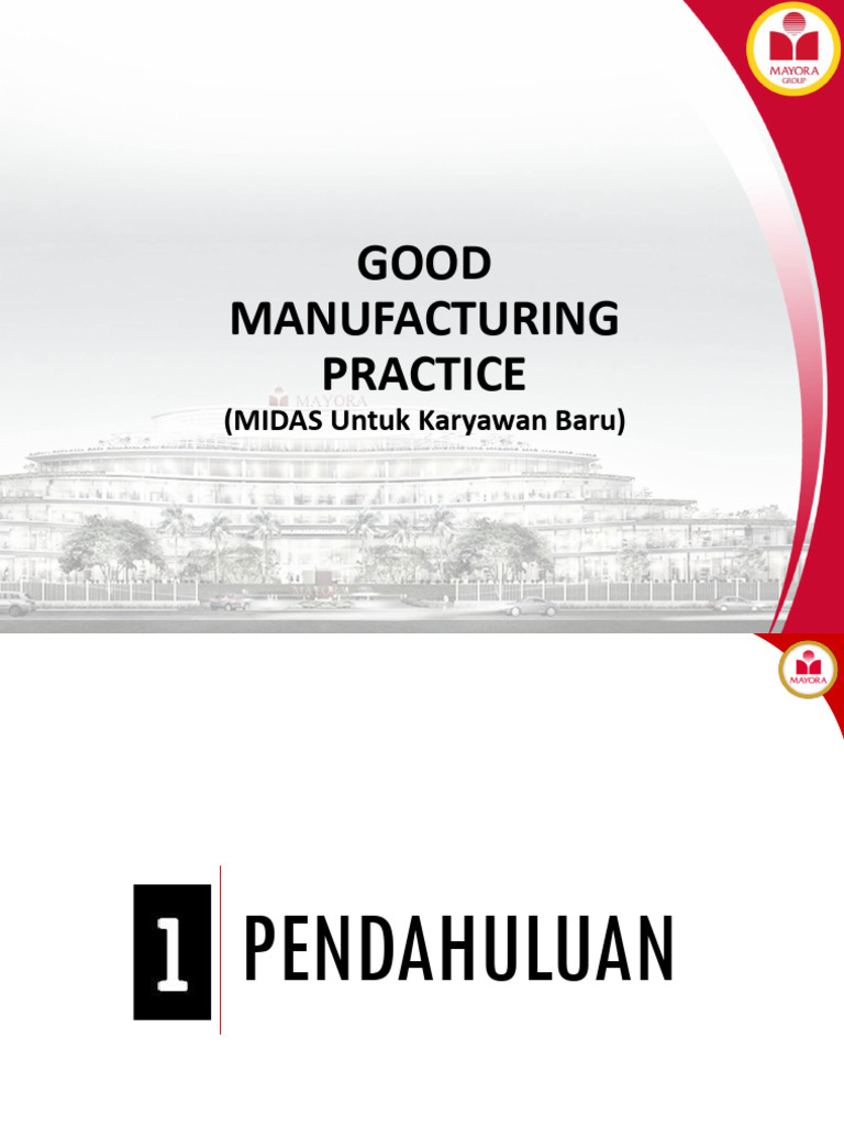MIDAS New 2020 - Goods Manufacturing Practices - Update Regulasi | PDF ...