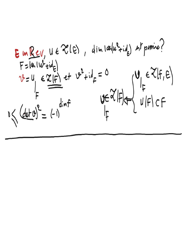Reduction D'un Endomorphisme (Partie 1) | PDF