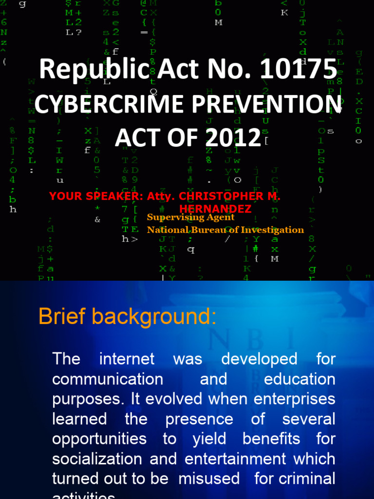 Cybercrime - An Introduction | PDF