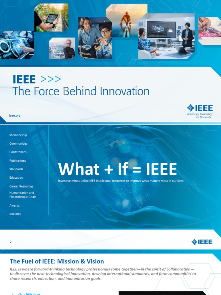 IEEE Corporate Summary Presentation 2023 | PDF