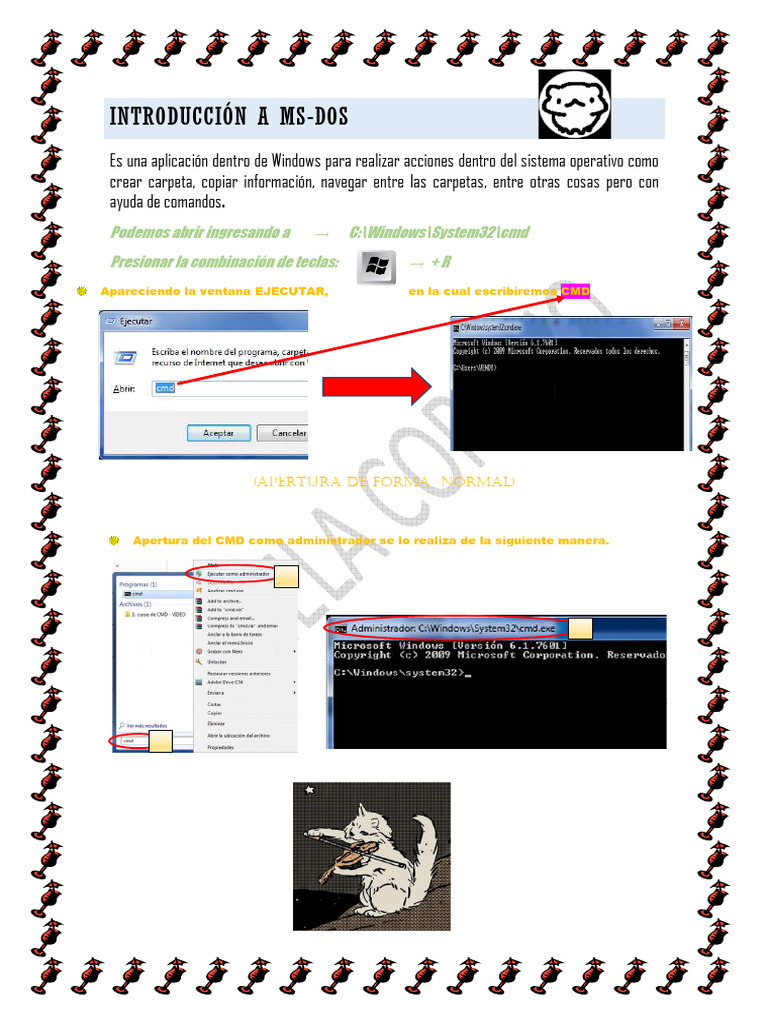 Introducción A Msdos | PDF