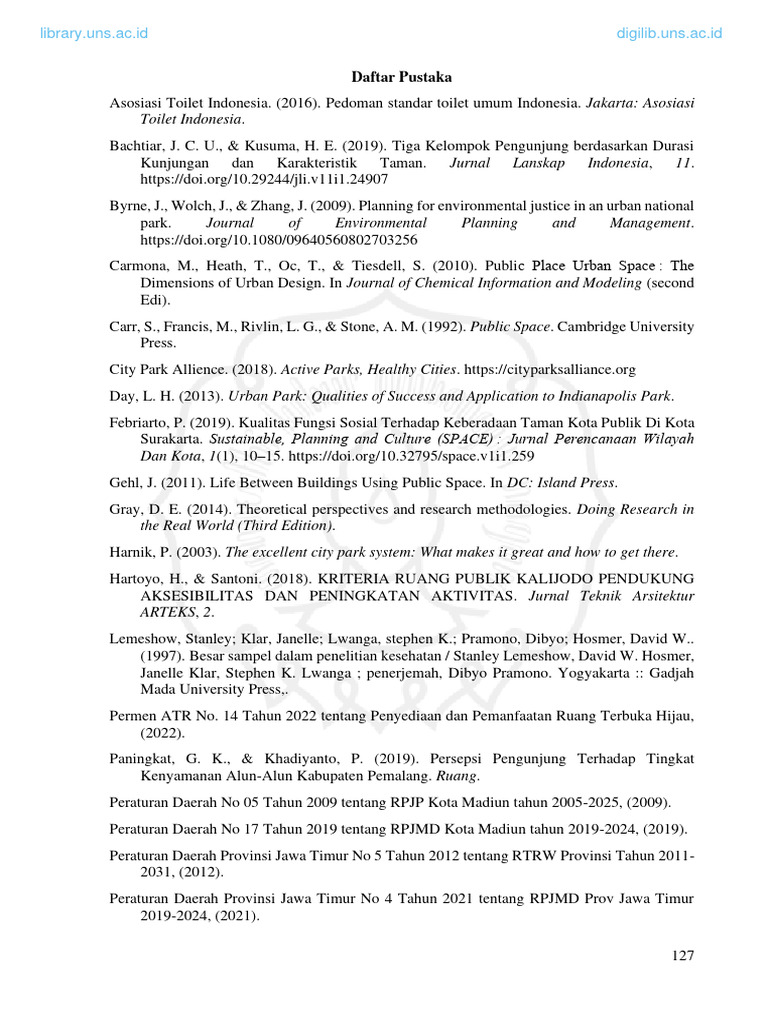 Daftar Pustaka | PDF