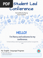 Student-Led Conference Template | PDF