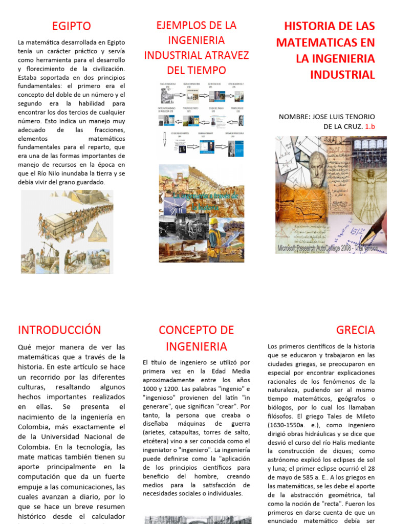 Historia de Las Matematicas Atravez de La Historia | PDF