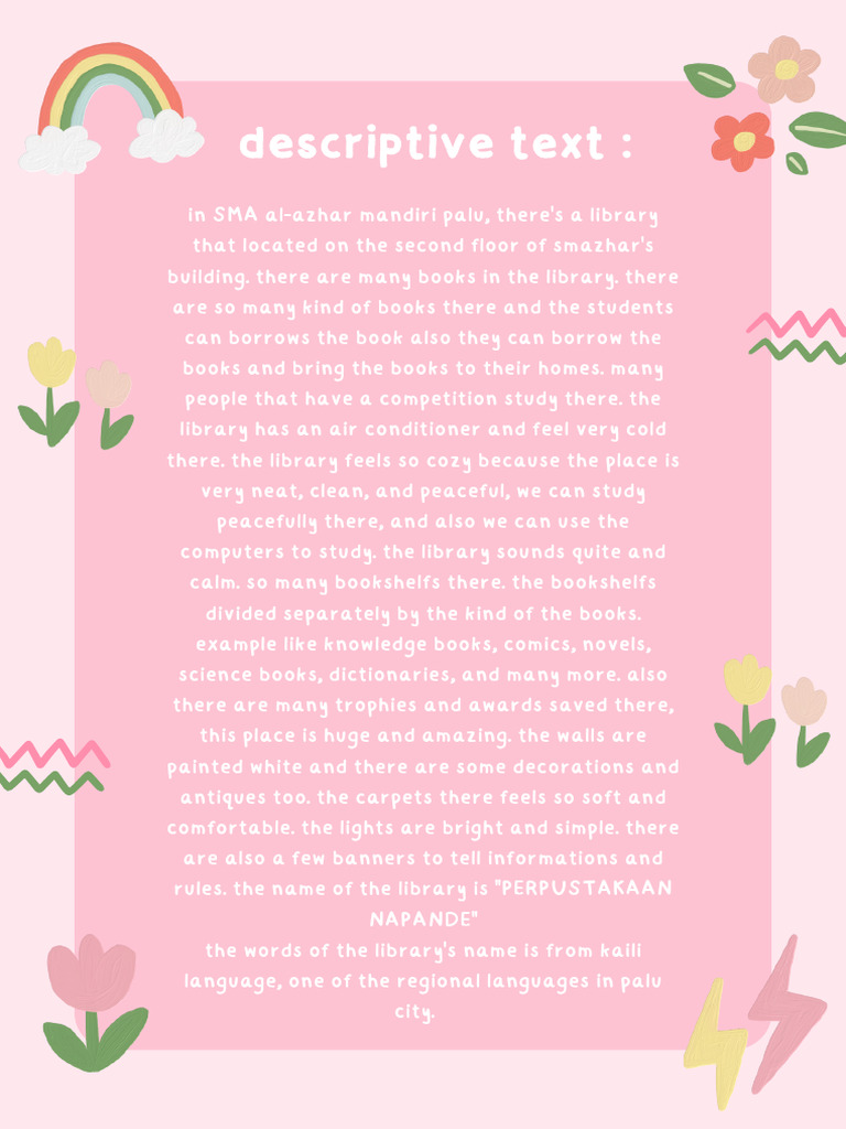 Descriptive Text | PDF