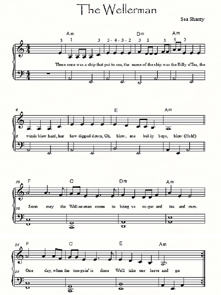 The Wallerman (Piano) | PDF