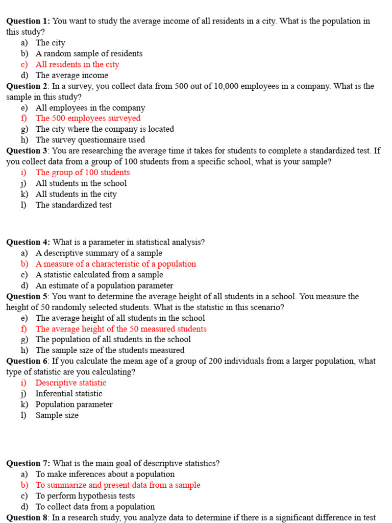 Chapter 1 Exam | PDF