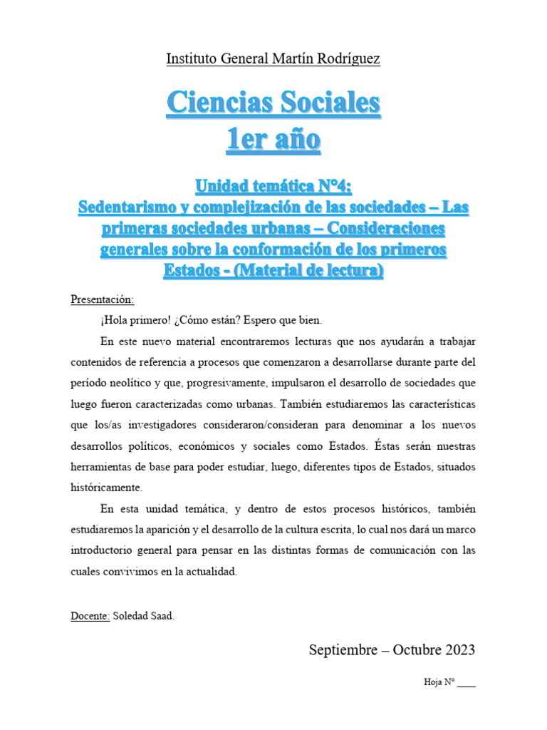 Trabajo Práctico - Cs. Nat. | PDF