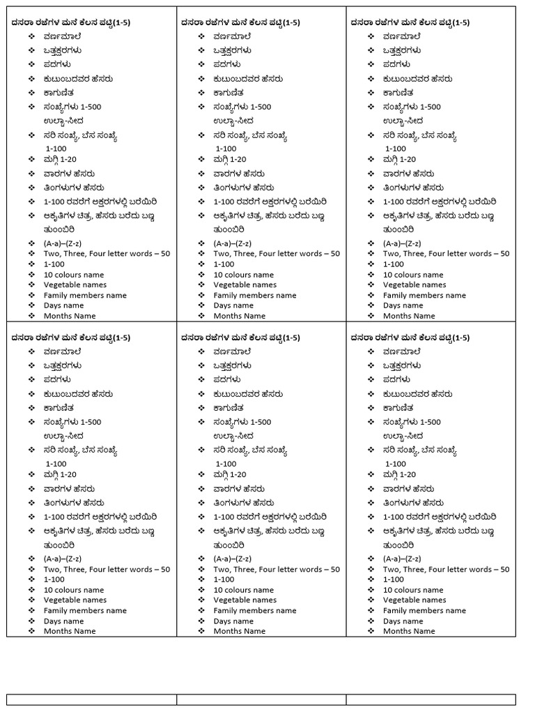 Home Work Slip | PDF