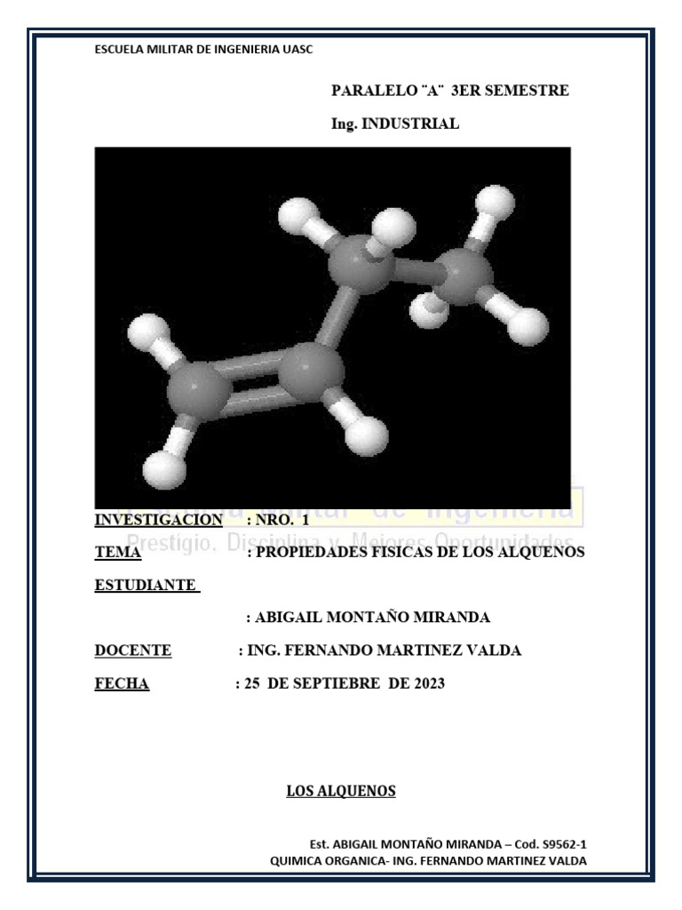 Alquenos Alquin0s | PDF | Alqueno | Hidrocarburos