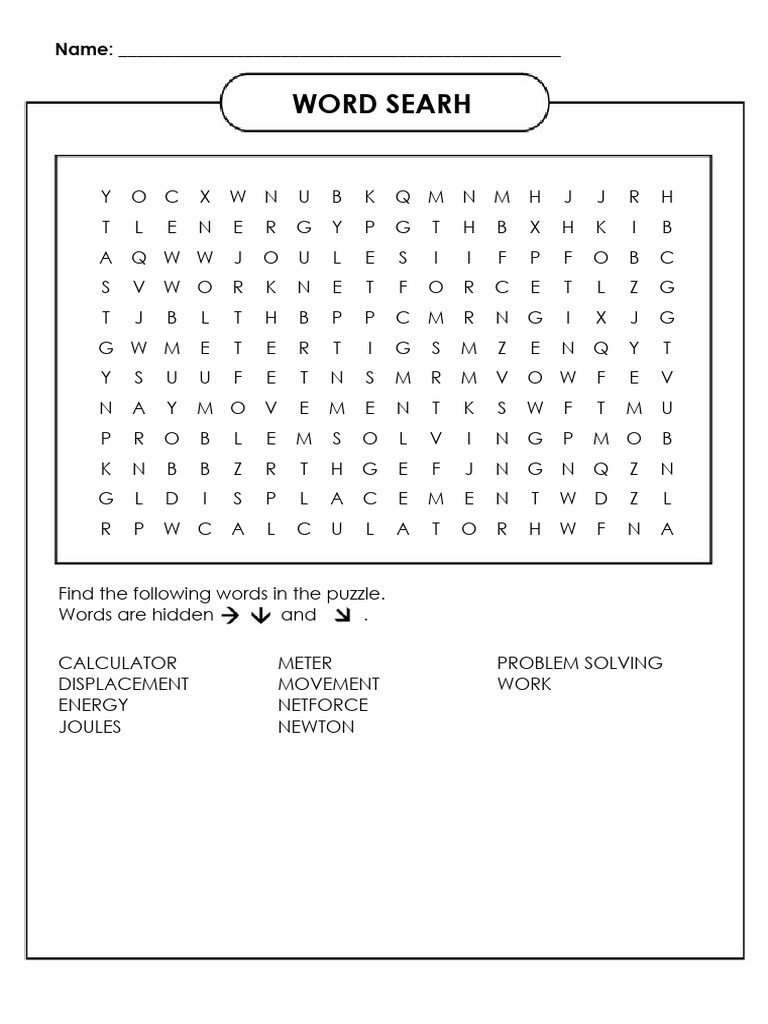Super Teacher Worksheets Word Searh Pdf