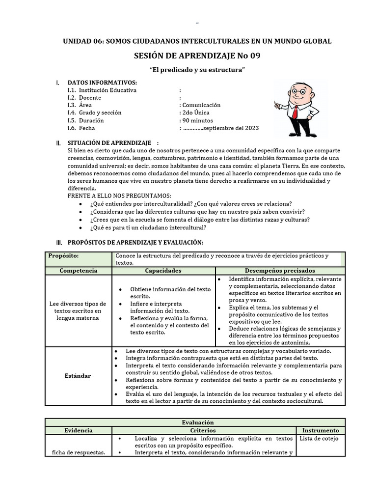 2° Sesion 9 Com U6 - Sem 1 | PDF