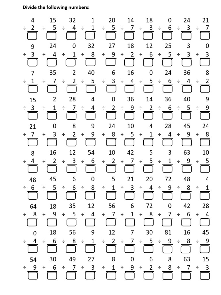 Division-Level-1 | PDF