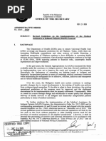 MAIFIP Program Implementation Guidelines | PDF | Hospital | Patient