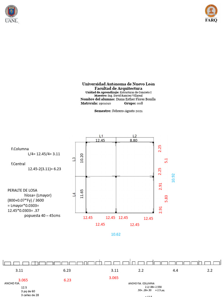 Entrega Final Lolsas Azotea y Entrepiso | PDF