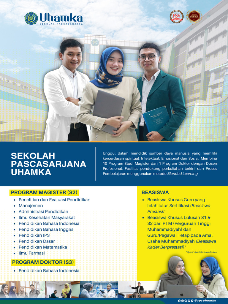 E-BROSUR SPs UHAMKA 2023-2024 - CETAK | PDF