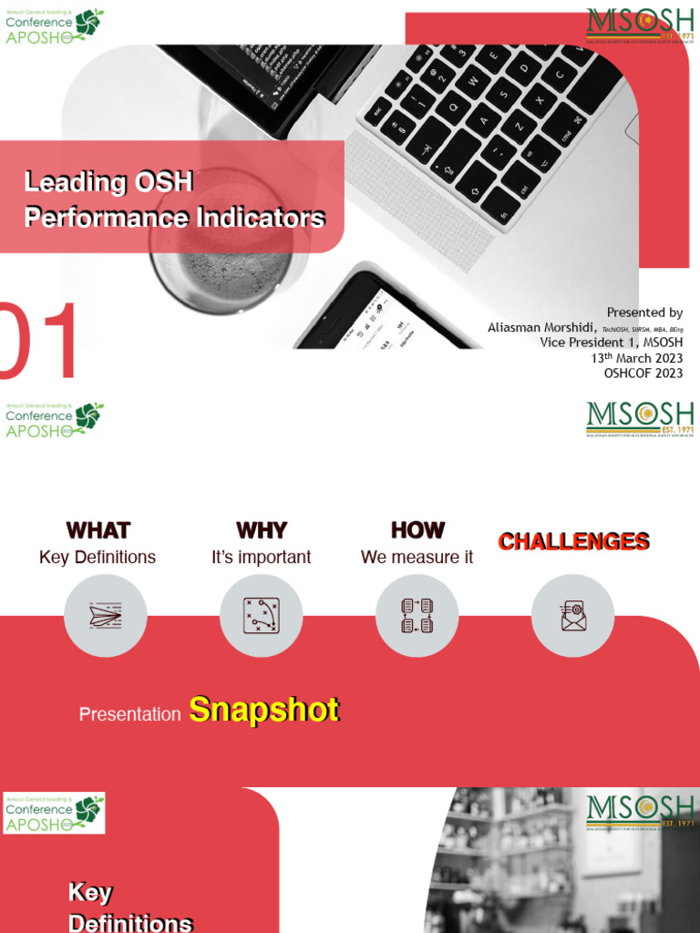 OSH Performance Indicator - Rev0 | PDF | Occupational Safety And Health ...