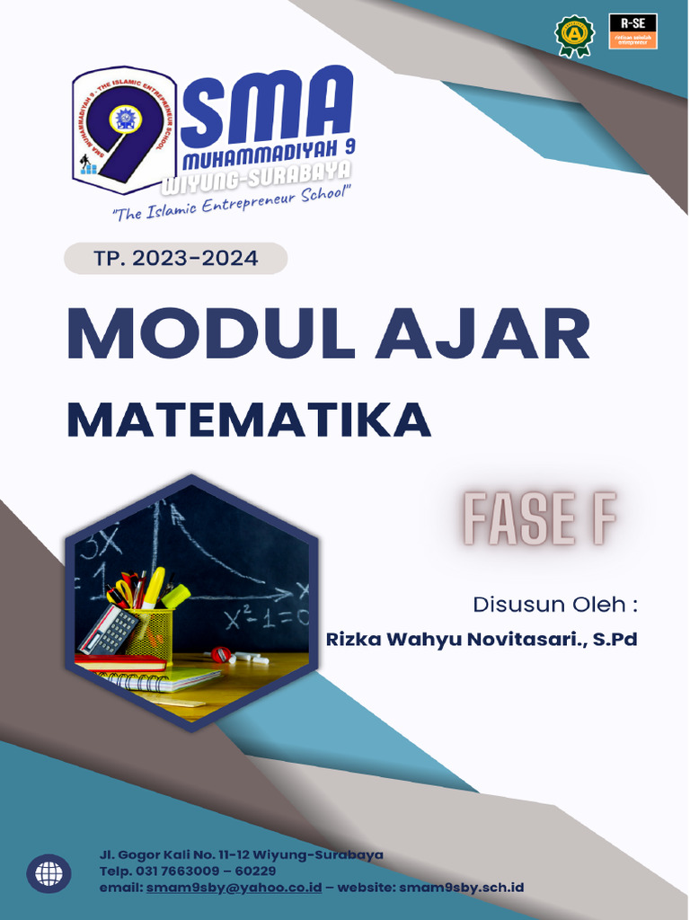 Modul Matematika Matriks Xi | PDF