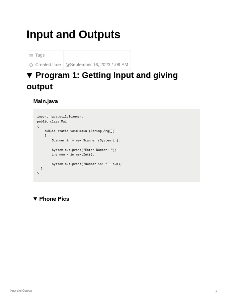 Oop Class Notes And Programs Pdf Programming Paradigms Computer Programming