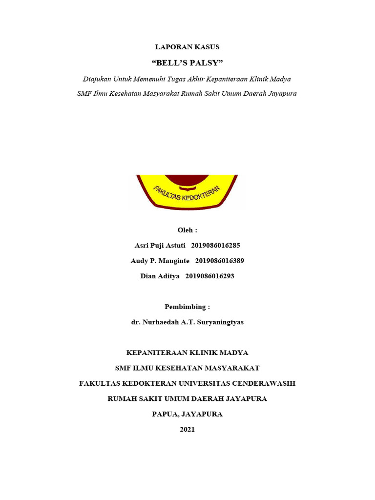 Cover LAPORAN KASUS | PDF