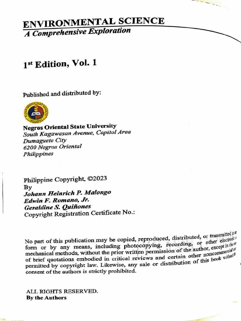 GE 10 Environmental Science | PDF