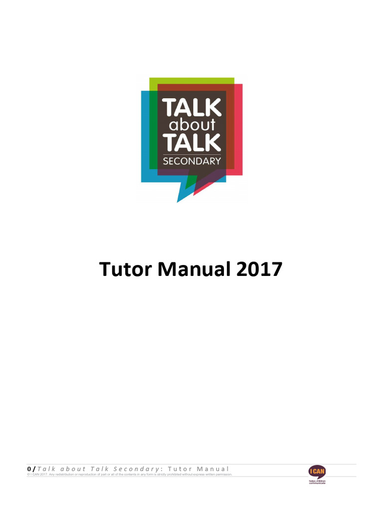 talk-about-talk-tutor-manual | PDF | Teachers | Microsoft Power Point