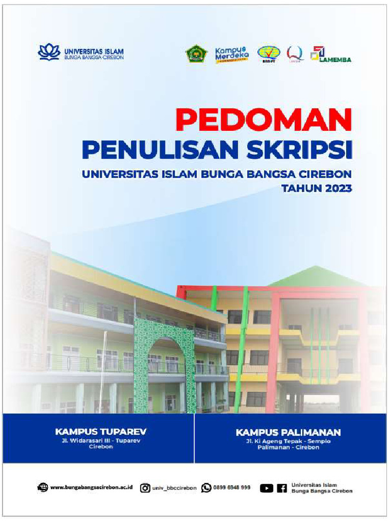 Buku Pedoman Skripsi Tahun 2023 | PDF | Sains & Matematika