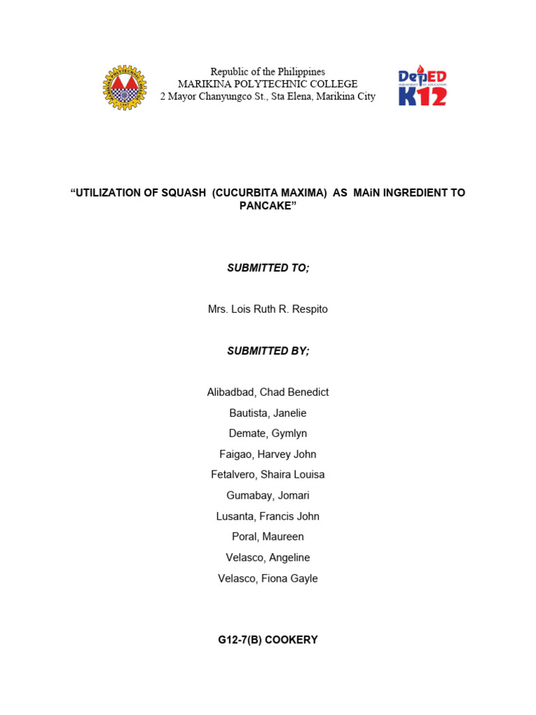 Squash Research Final | PDF