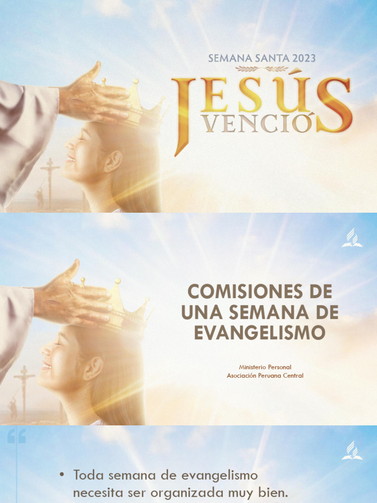 Comisiones Evangelismo | PDF