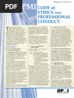IOSH Professional Code of Conduct | PDF | Conflict Of Interest | Employment
