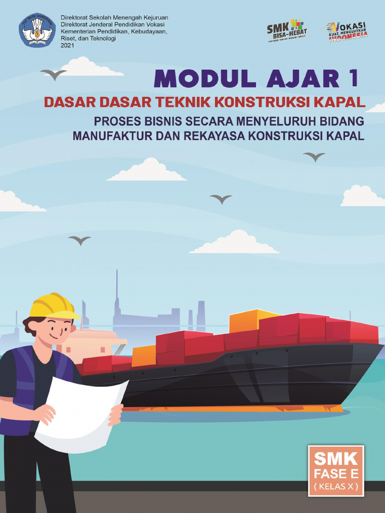 Modul Ajar 1 Teknik Konstruksi Kapal Klas X Kurikulum Merdeka | PDF