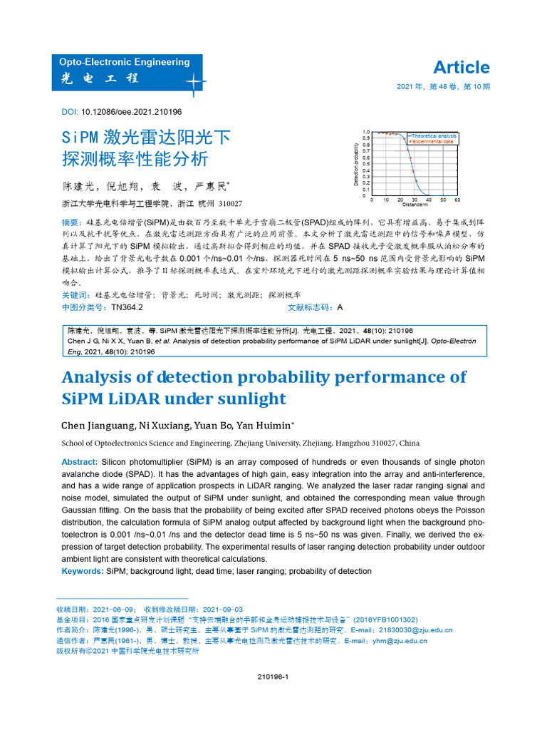 Sipm Spad | PDF