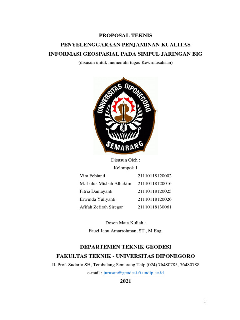 Proposal Teknis | PDF