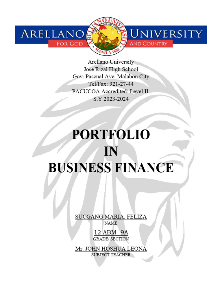 Cy Pogi Cover Page | PDF