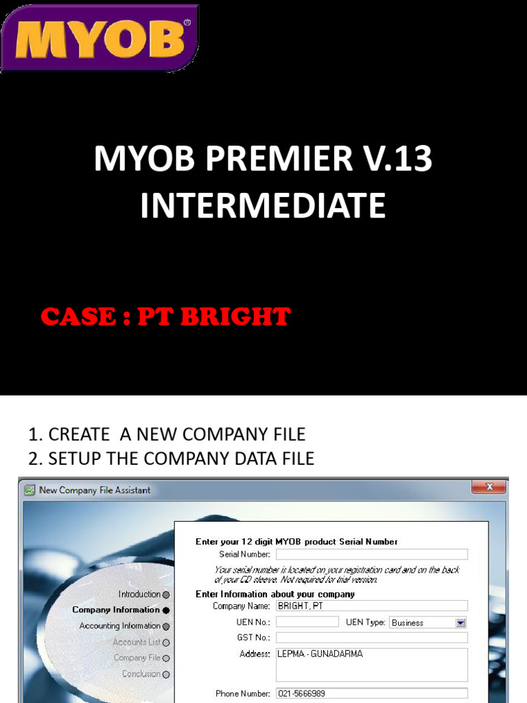 Myob-Pt Bright (Cara) | PDF