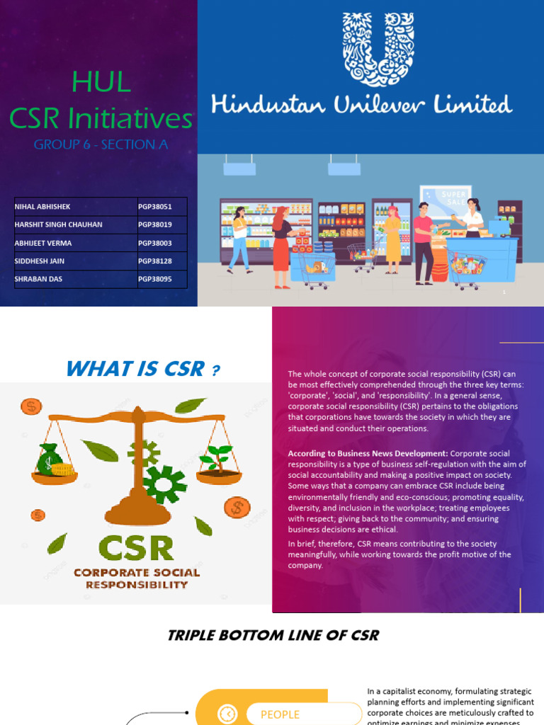 CSR HUL | PDF