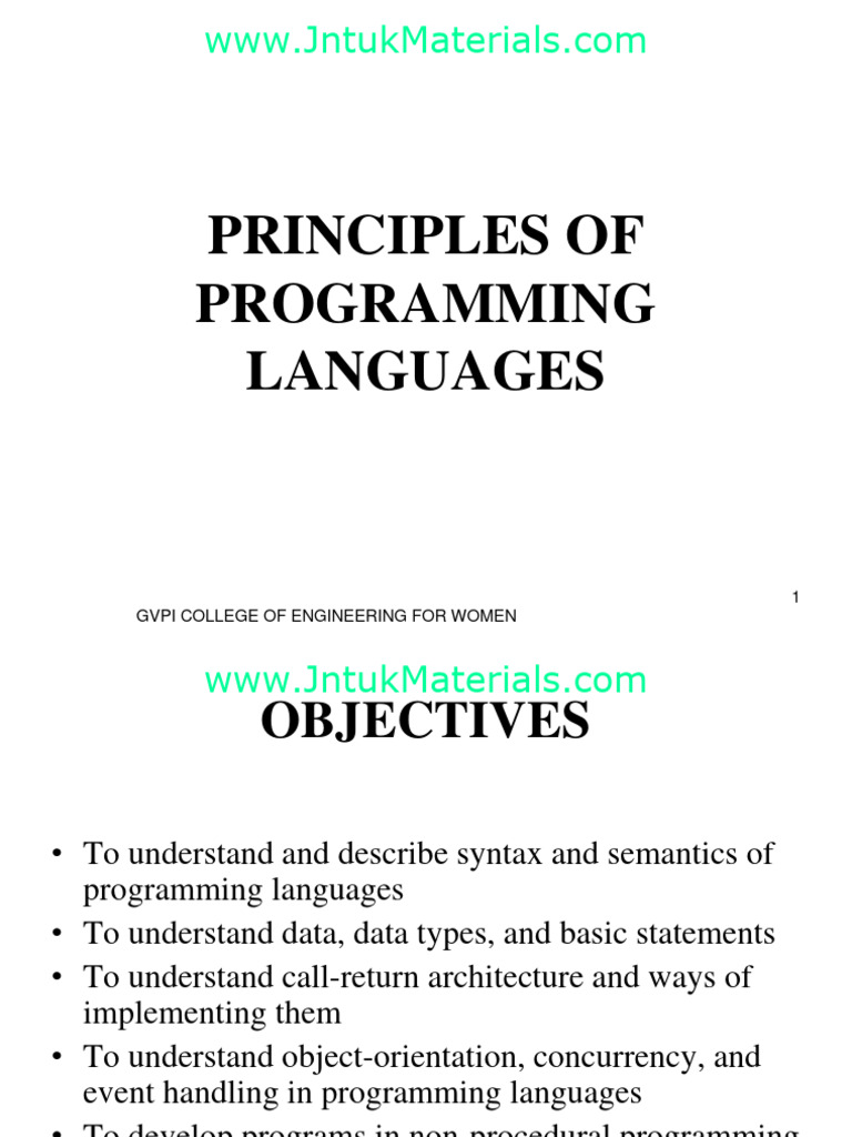 Ppl Unit 1 Pdf 2194