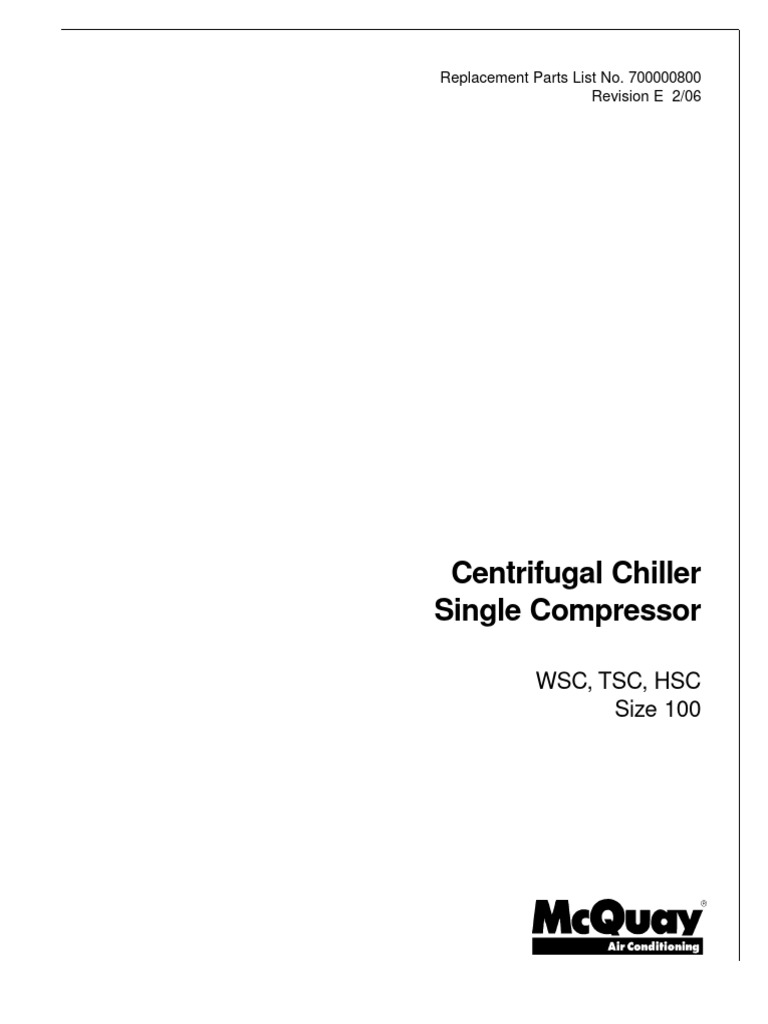 WSC 100 | PDF | Gas Technologies | Manufactured Goods