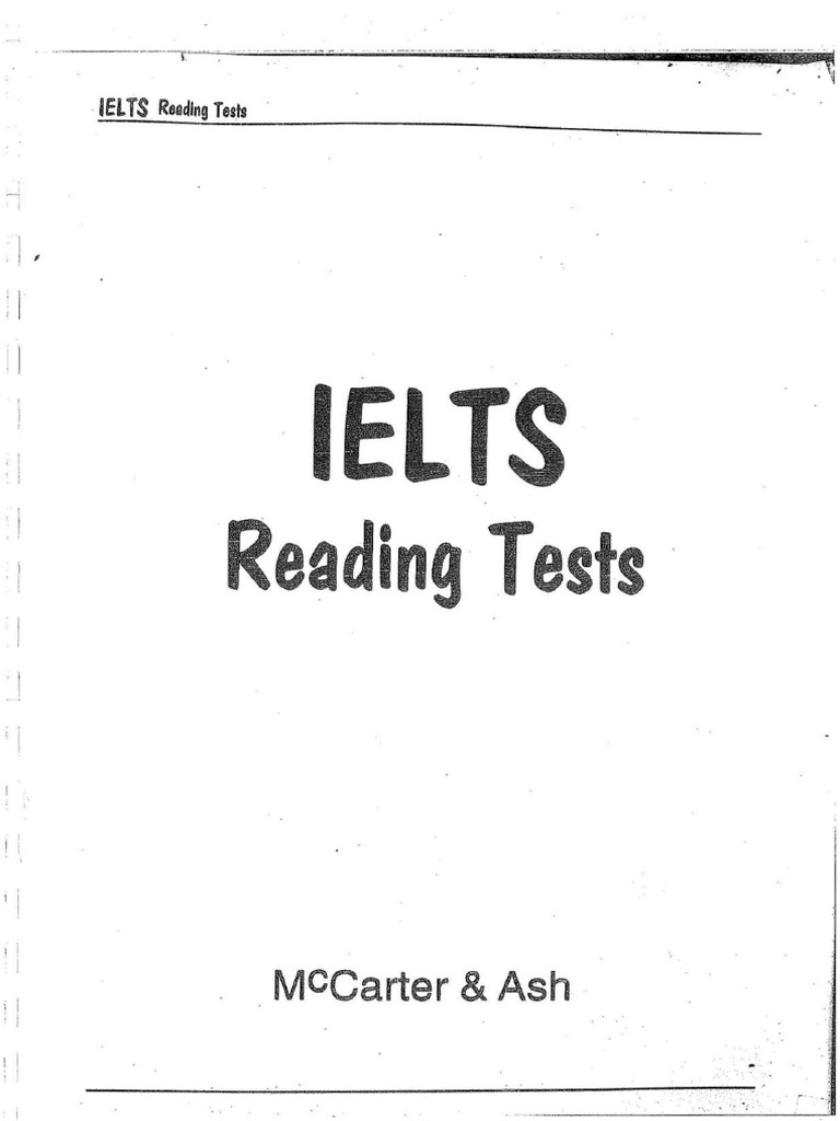 IELTS Reading Tests | PDF