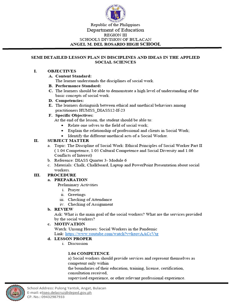 Social Worker 2 | PDF | Social Work | Conflict Of Interest