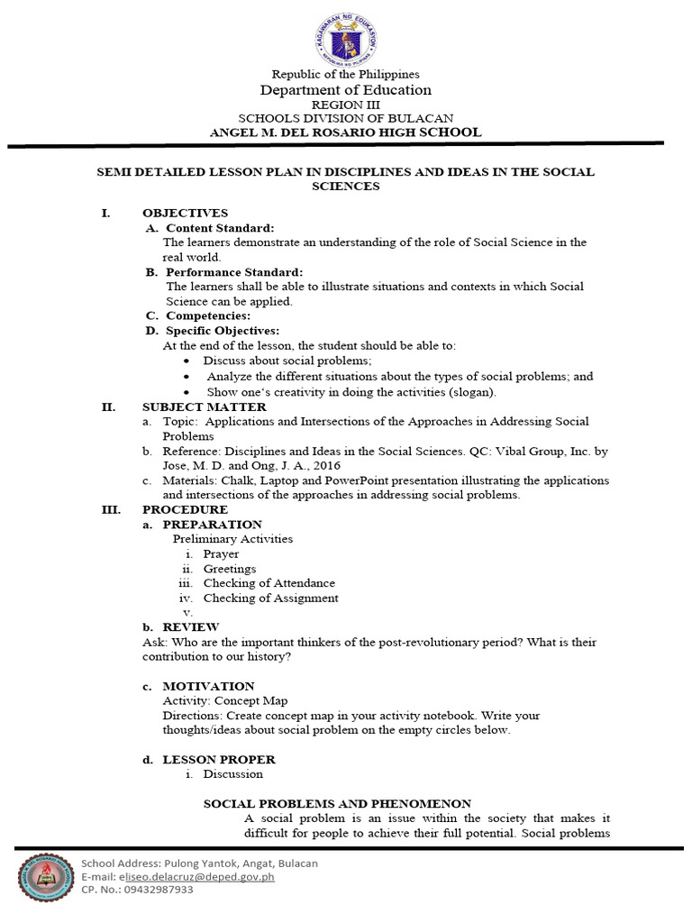 Applications and Intersections of The Approaches in Addressing Social ... Applications and Intersections of The Approaches in Addressing Social ...