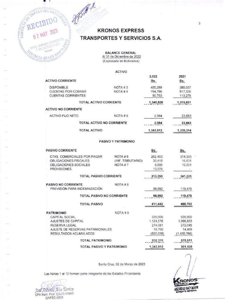 Kronos Express | PDF | Business | Negocios económicos