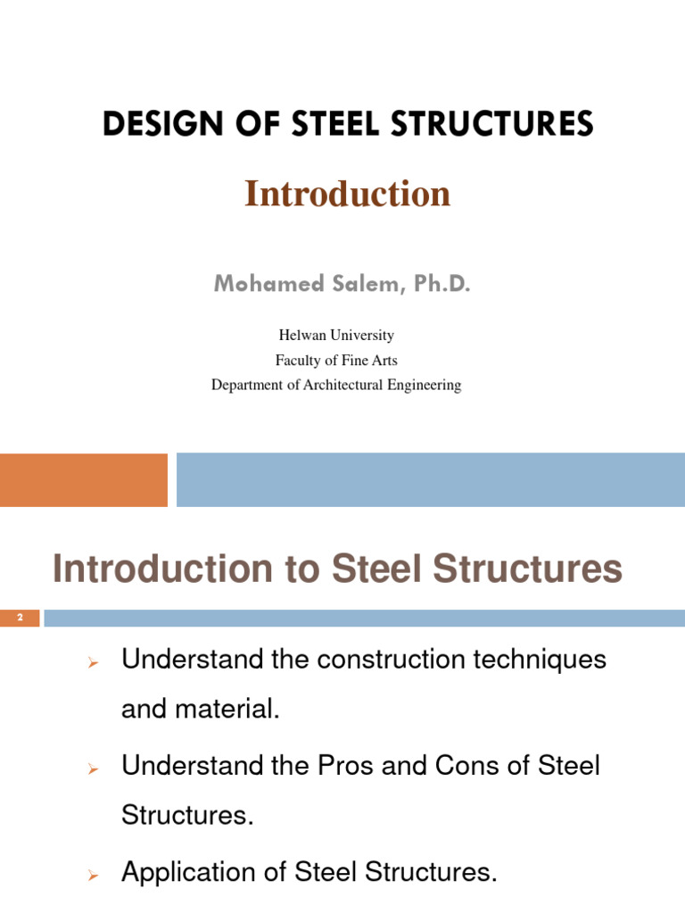 Introduction to Steel Structures | PDF | Deformation (Engineering ...