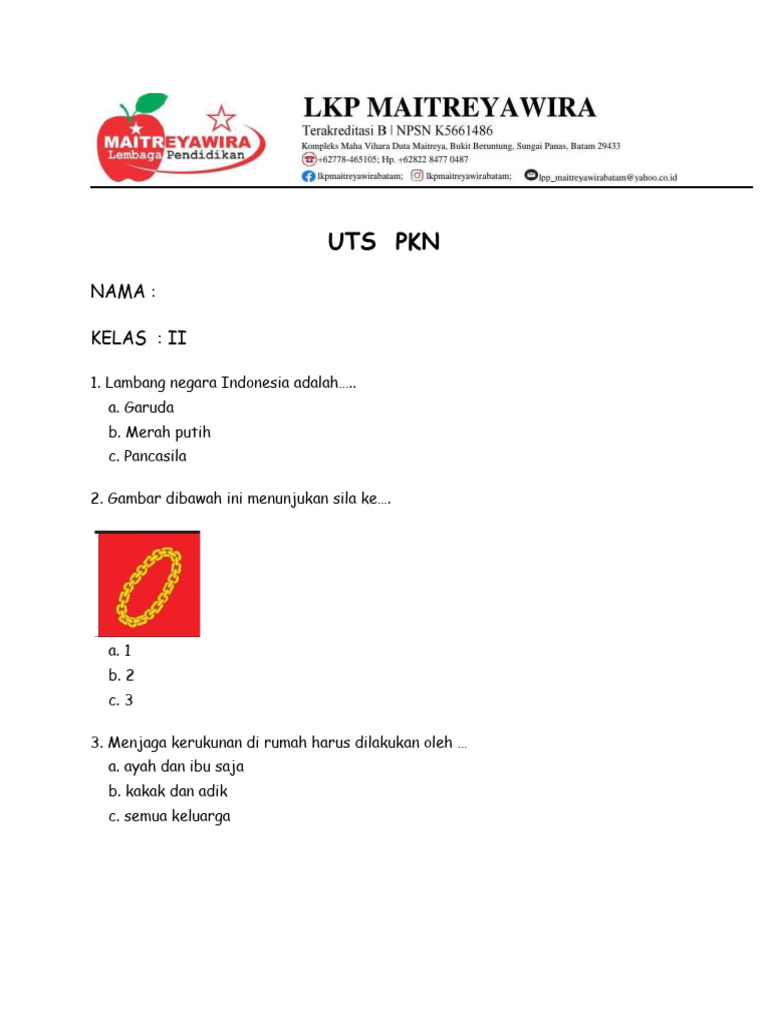 Uts PKN | PDF