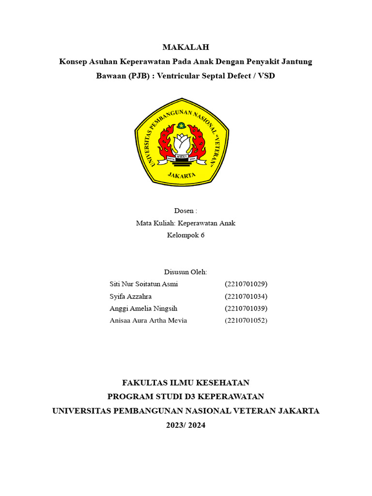 Makalah Kep Anak Kel | PDF