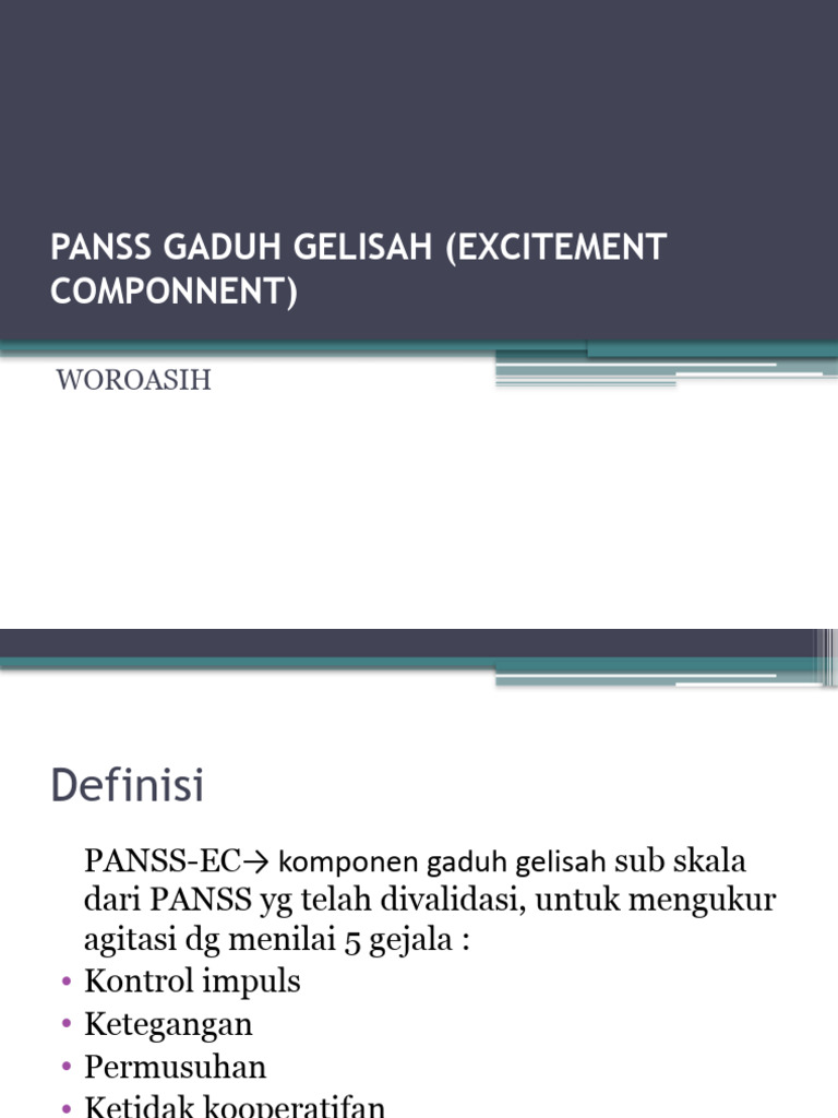 PANSS Ec | PDF